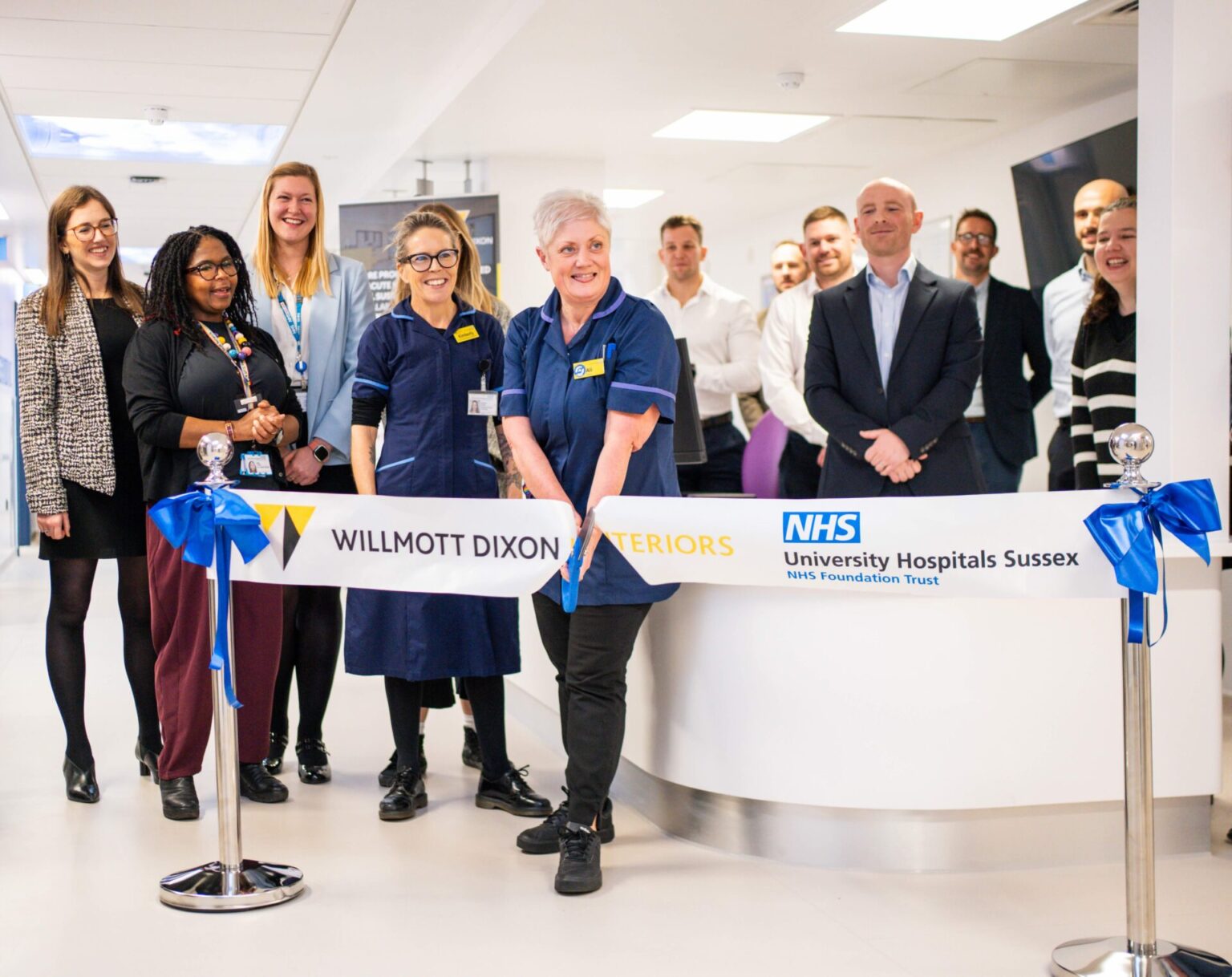 Celebration marks completion of £12m A&E expansion at Royal Sussex ...